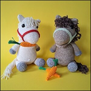 25 Crochet Horse Patterns from Neigh to Z - All Free! - love. life. yarn.
