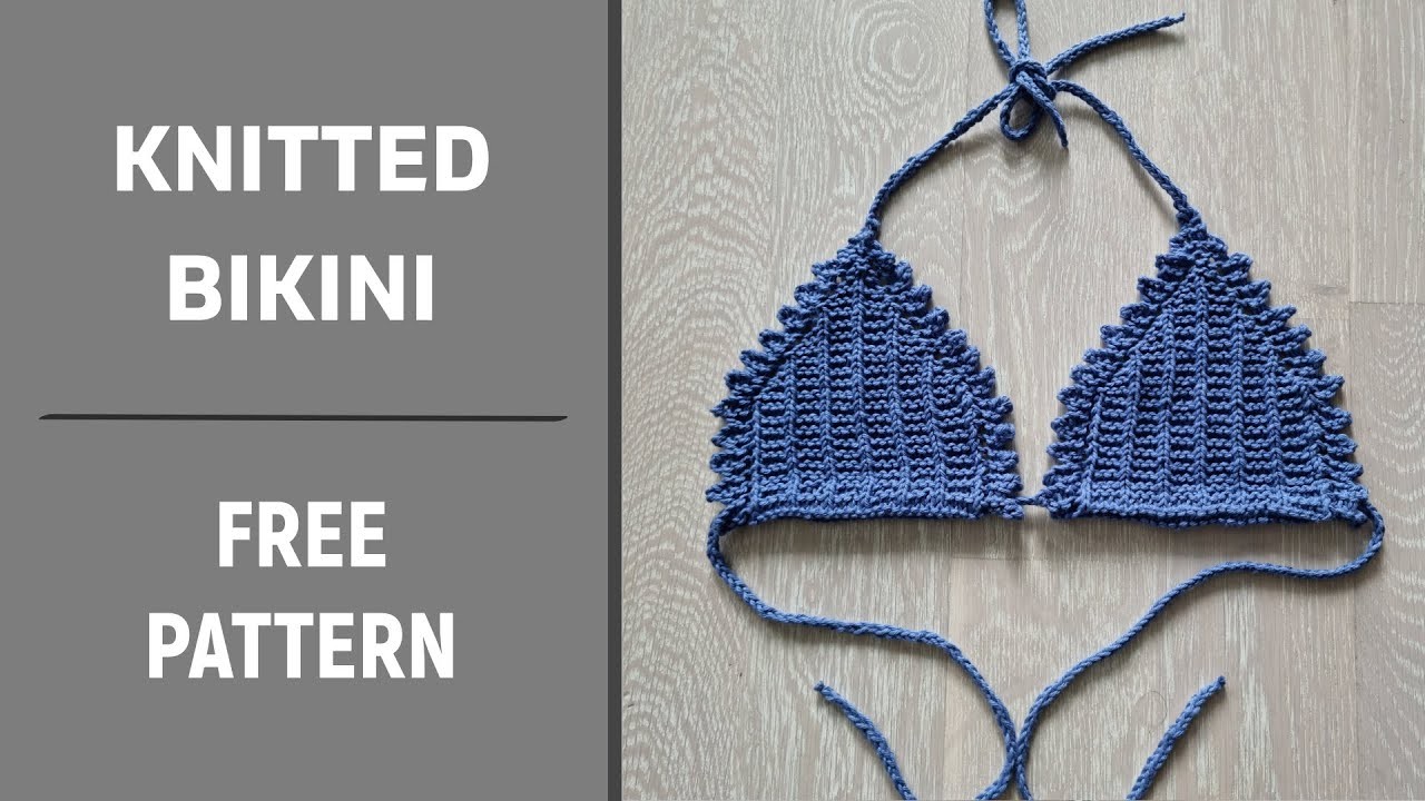 25 Stunning Knit Bikini Patterns and Bras - All Free! - love. life. yarn.