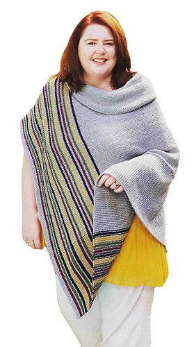 25 Marvelously Modern & Easy Poncho Knitting Patterns - love. life. yarn.