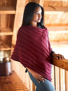 25 Marvelously Modern & Easy Poncho Knitting Patterns - love. life. yarn.