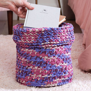 25 Knit Basket Patterns for Stylish Storage - love. life. yarn.