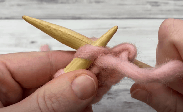 How to Work the Purl Stitch (Easy Knitting Tutorial) - love. life. yarn.